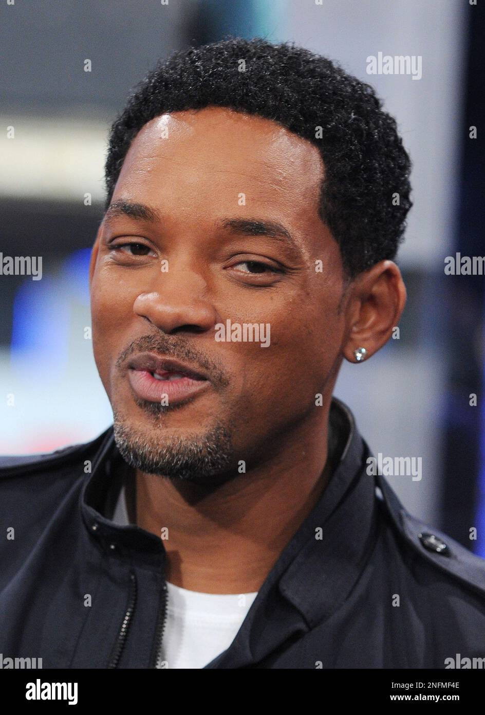 Actor Will Smith makes an appearance at MTV Studio's in Times Square ...