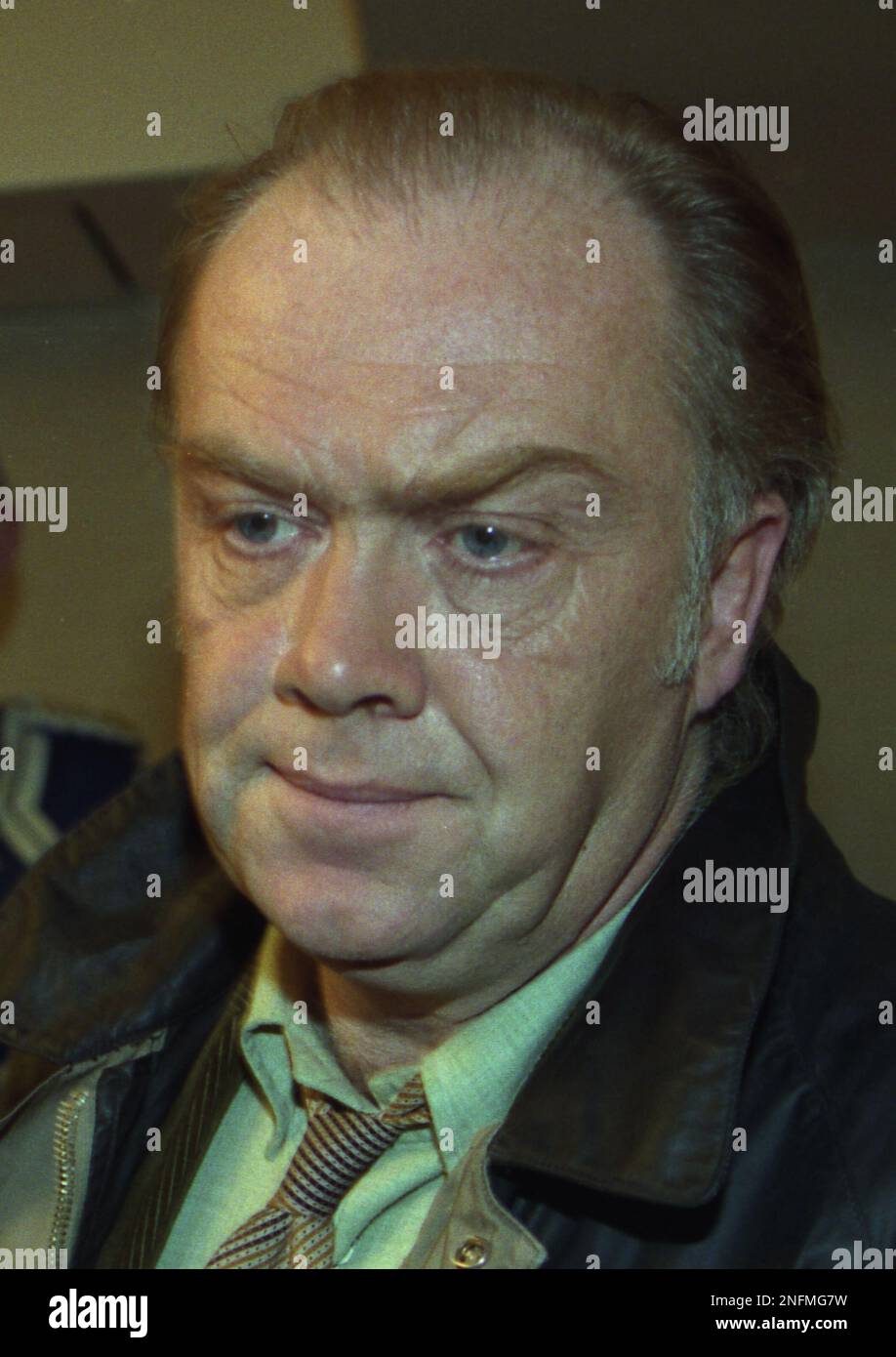 Portrait of German actor Martin Luettge, pictured at the set in Munich ...