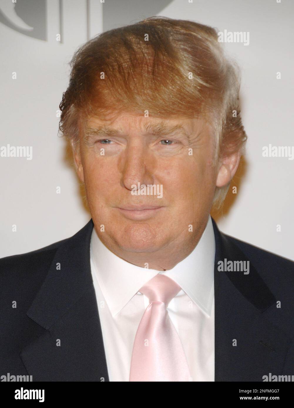 Real estate developer Donald Trump attends a party to introduce The ...