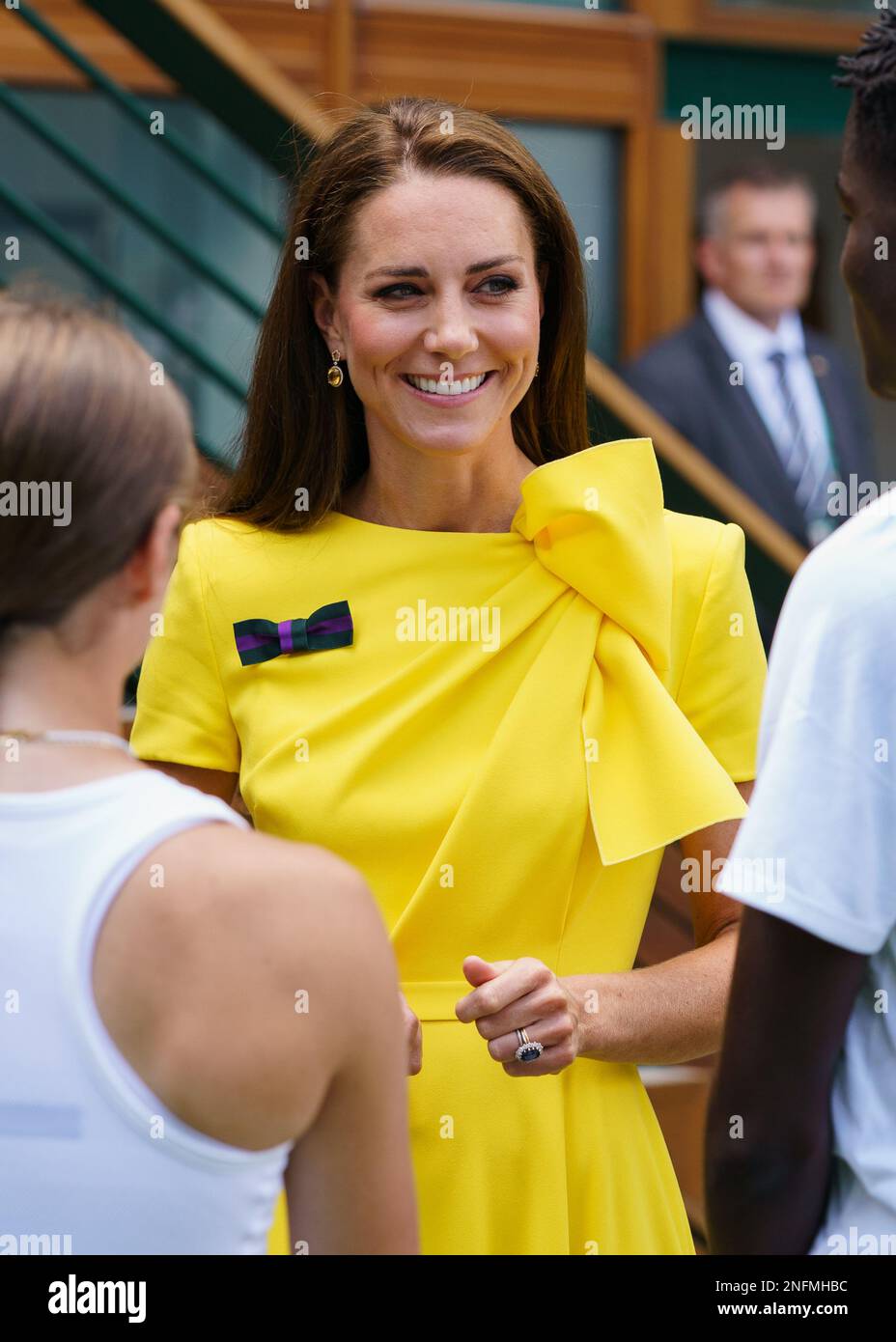 Catherine, HRH The Princess of Wales meets members of the public at The ...