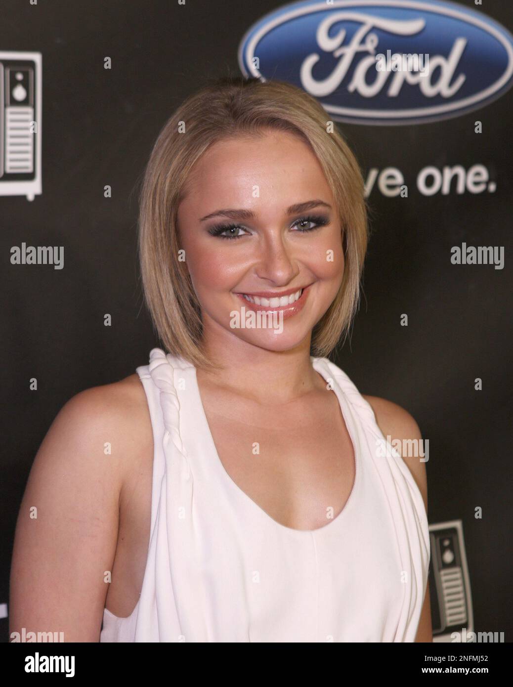 Actress Hayden Panettiere arrives at the after-party for the Ford Flex ...