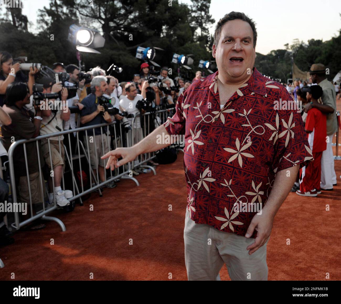 Jeff Garlin arrives at the world premiere of the animated film "WALL-E ...
