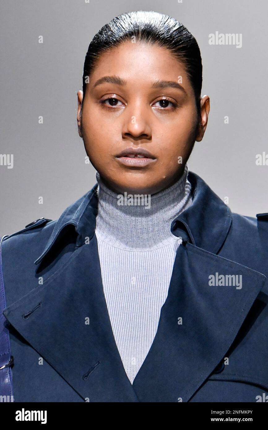 London, UK. 14th Feb, 2023. Models on the runway at the Sinead ODwyer ...