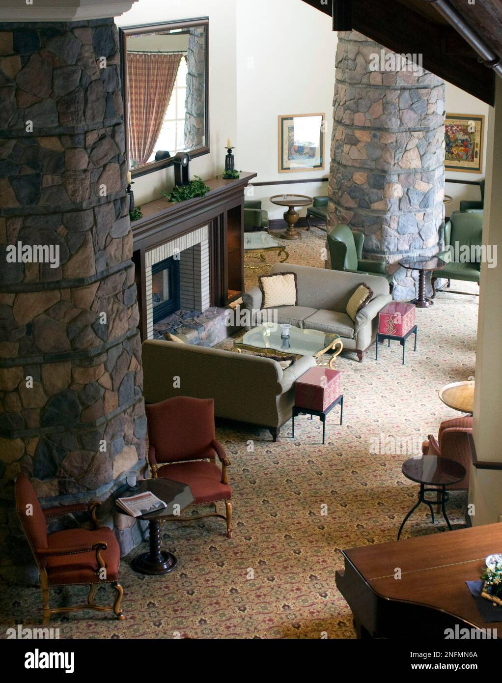 Part of the lobby of the Deerhurst Resort in Huntsville, Ont., on ...