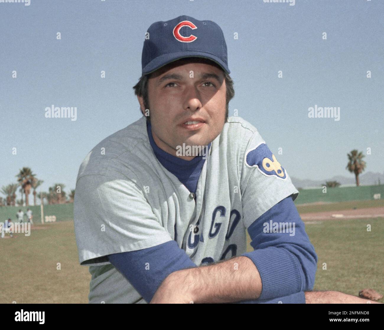 Chicago Cubs pitcher Milt Pappas in 1971. Exact location unknown. (AP ...