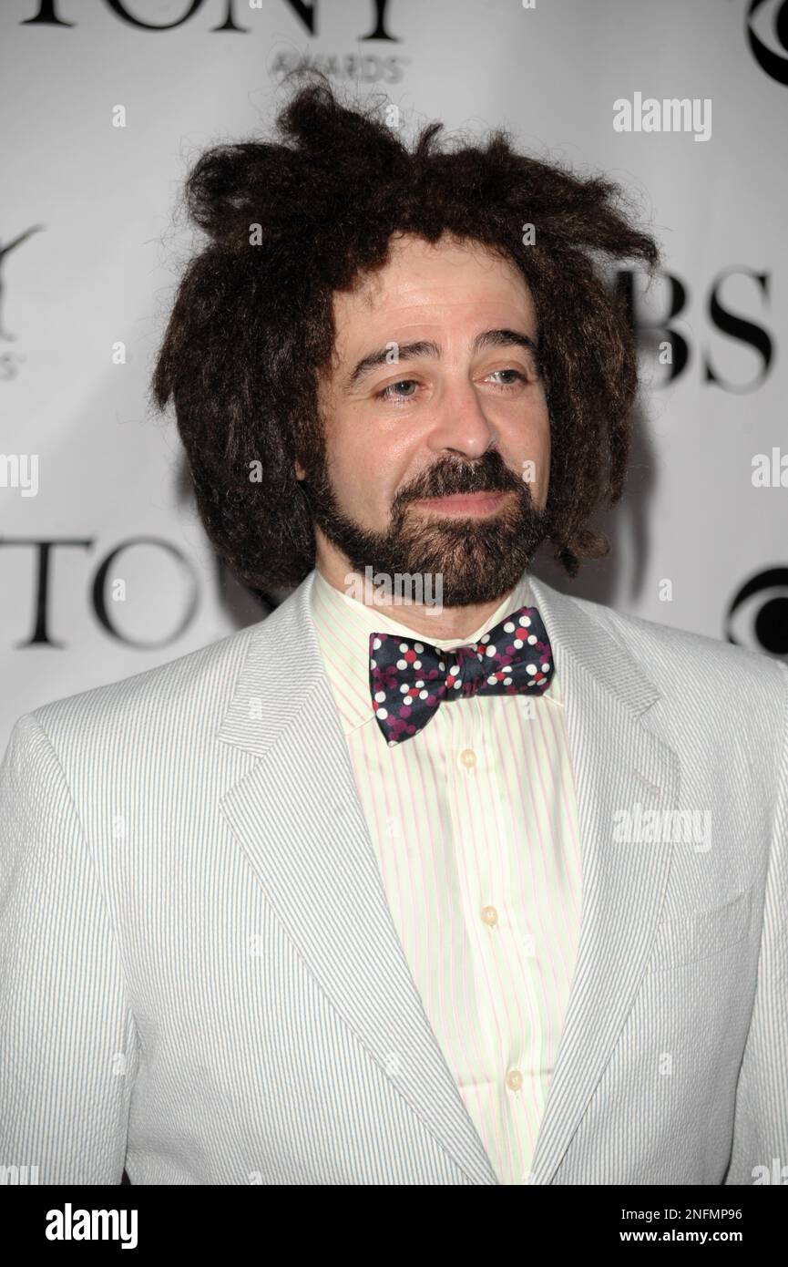 Adam Duritz arrives at the 62nd Annual Tony Awards in New York, Sunday ...