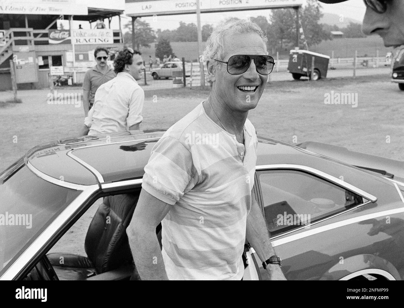 Paul Newman, having his most successful season in auto racing, beams as ...