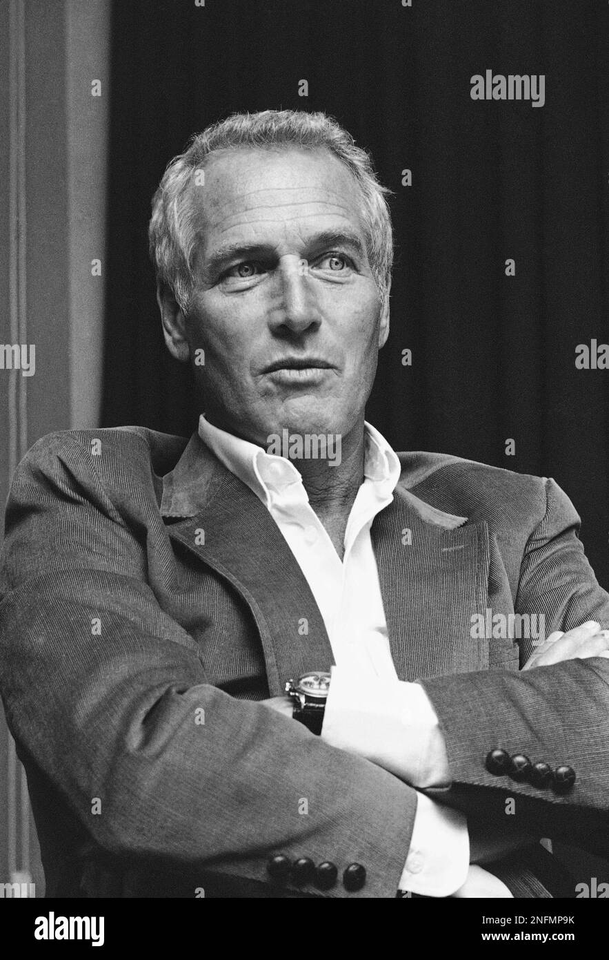 Actor Paul Newman shown Jan. 27, 1980. (AP Photo Stock Photo - Alamy