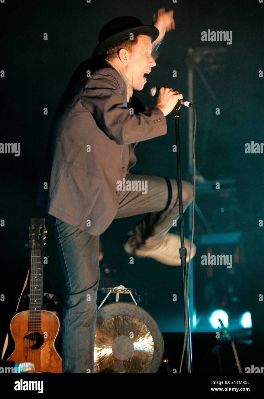 Singer Tom Waits kicks off his Glitter & Doom tour Tuesday, June 17 ...