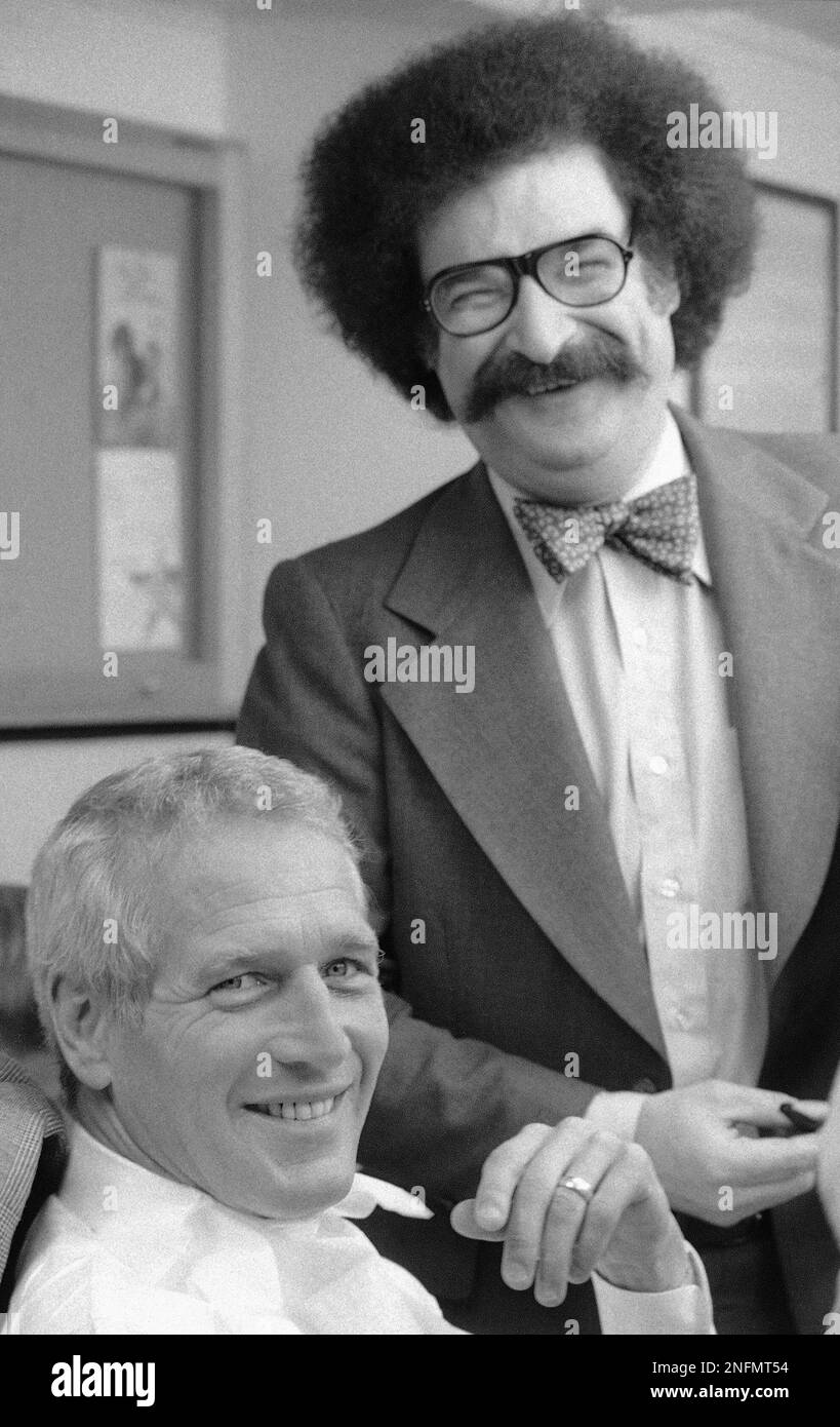 Actor Paul Newman, left, with Gene Shalit on the NBC "Today Show" May ...