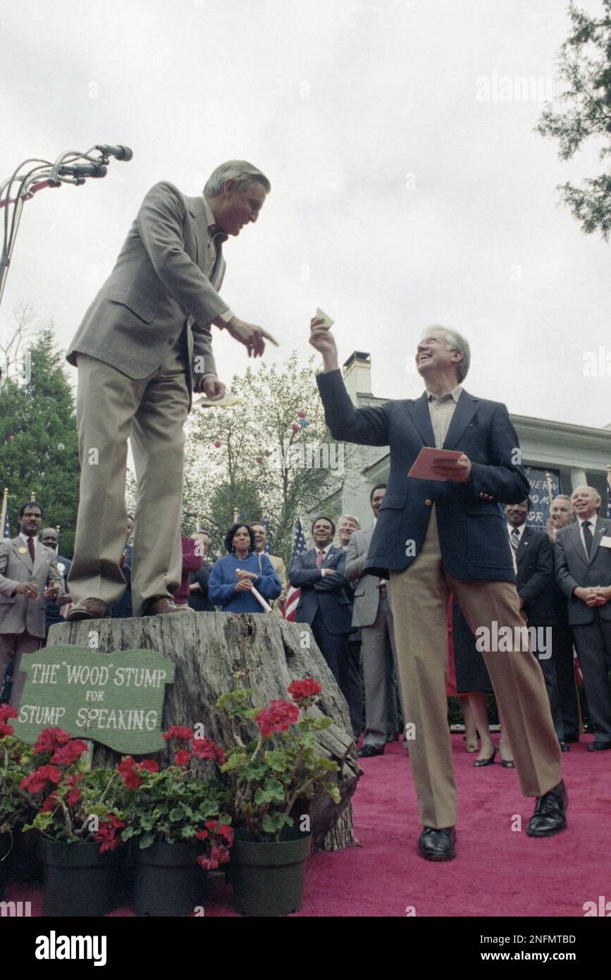 Walter mondale carter 1984 hi-res stock photography and images - Alamy