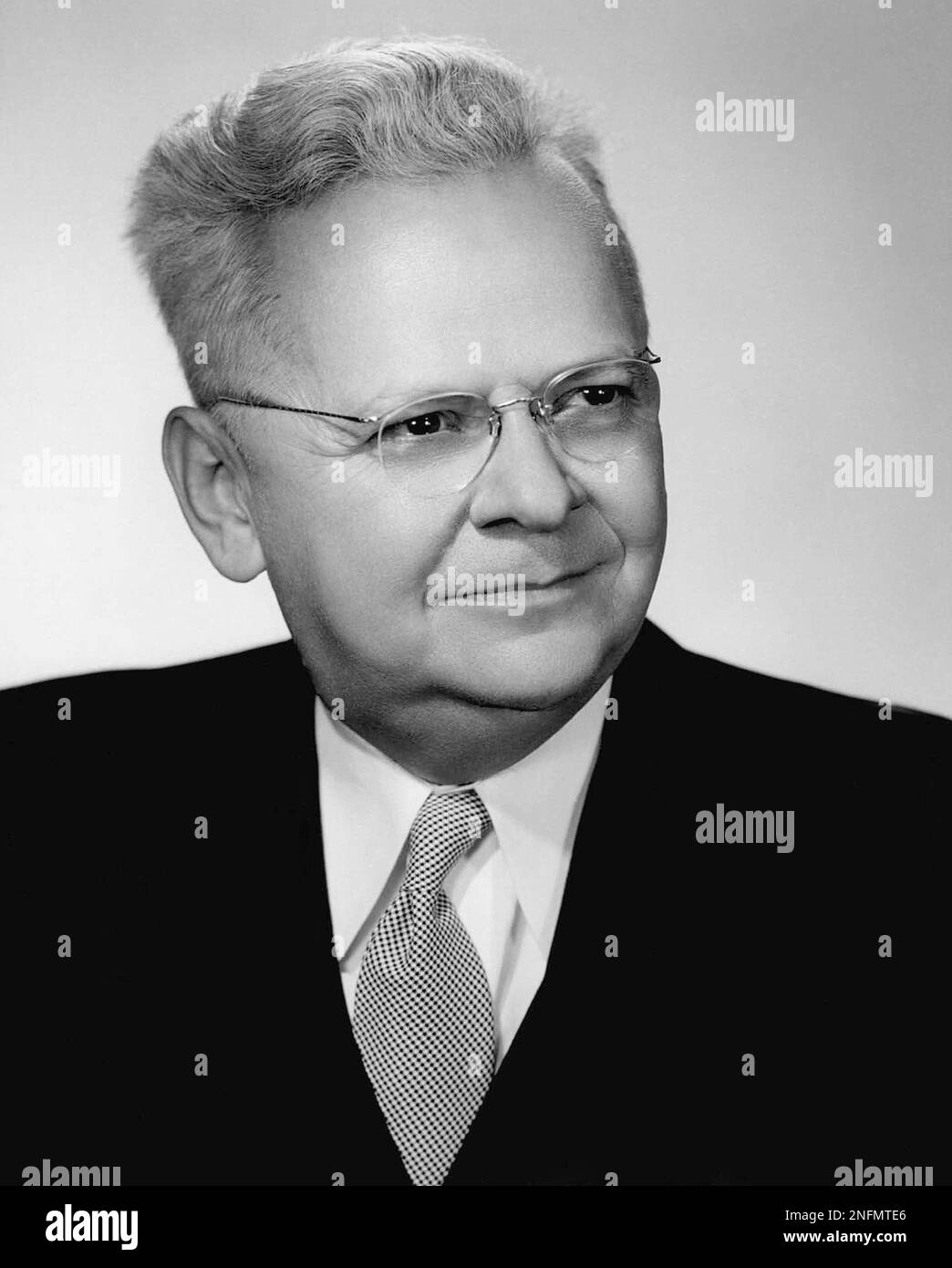 Undated photo of Walter Trohan, a former Chicago Tribune reporter and ...