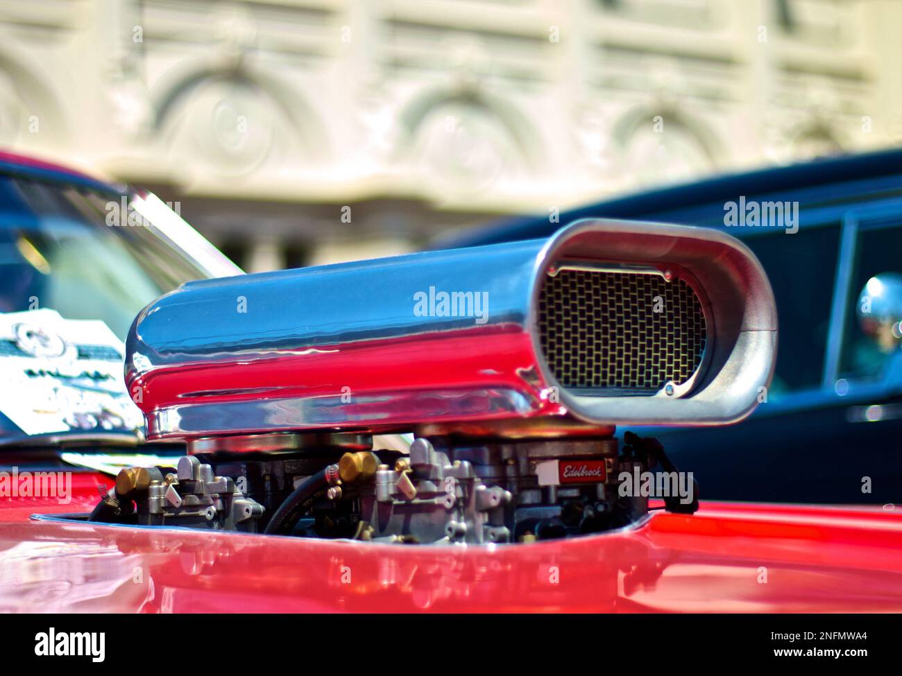 Roaring to Life: The Red Chevrolet Impala Muscle Car That Makes a ...