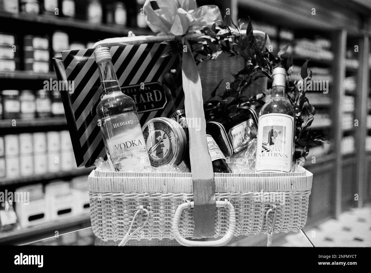 Archives 90ies: Opening of a luxury food shop by Hediard, Lyon, France ...