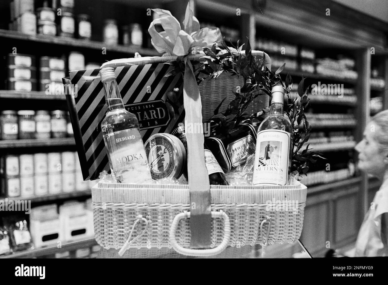Archives 90ies: Opening of a luxury food shop by Hediard, Lyon, France ...