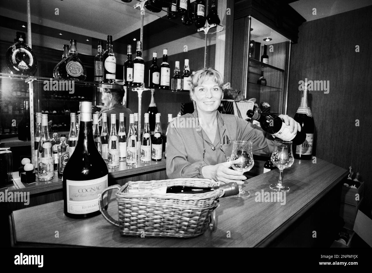 Archives 90ies: Opening of a luxury food shop by Hediard, Lyon, France ...