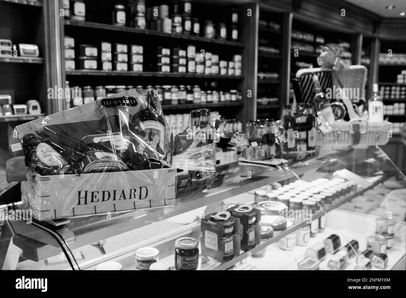 Archives 90ies: Opening of a luxury food shop by Hediard, Lyon, France ...