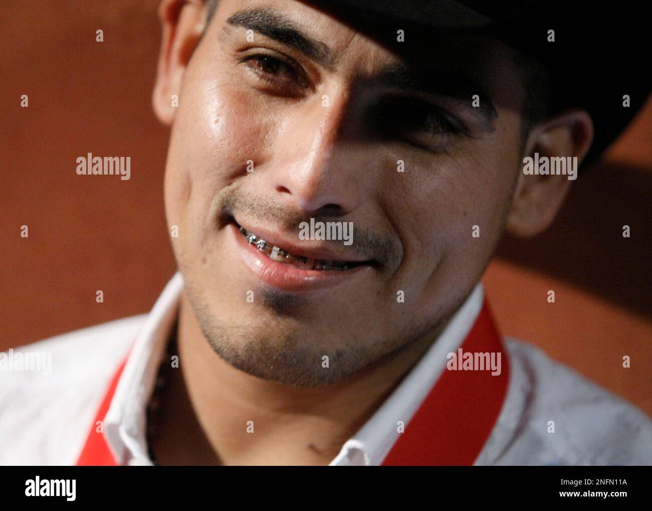 Mexican singer and songwriter Espinoza Paz arrives at the BMI Latin ...