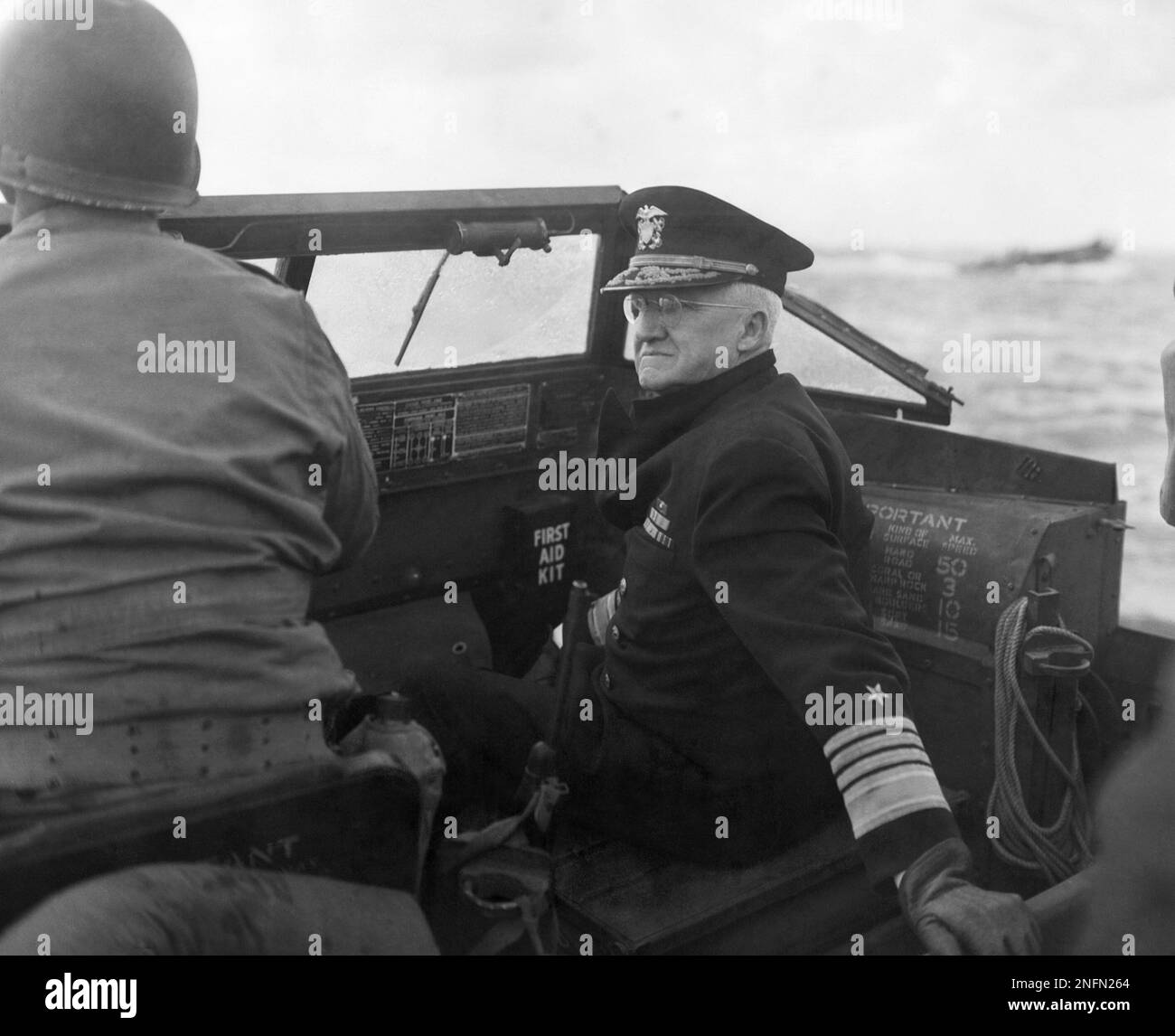Admiral Harold R. Stark, USN, commander, U.S. Naval Forces in Europe ...