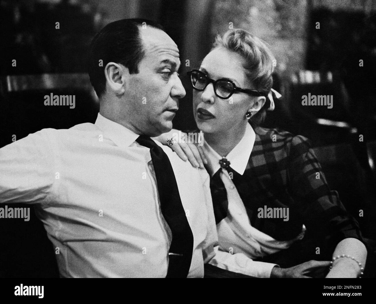 Broadway composer Frank Loesser and his wife and musical partner Lynn ...