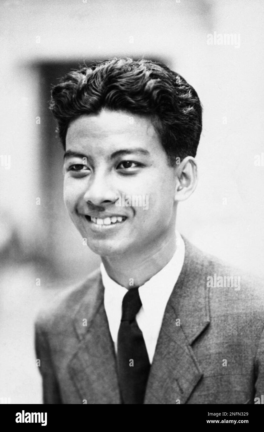 Cambodian King Norodom Sihanouk, July 29, 1941 Stock Photo - Alamy