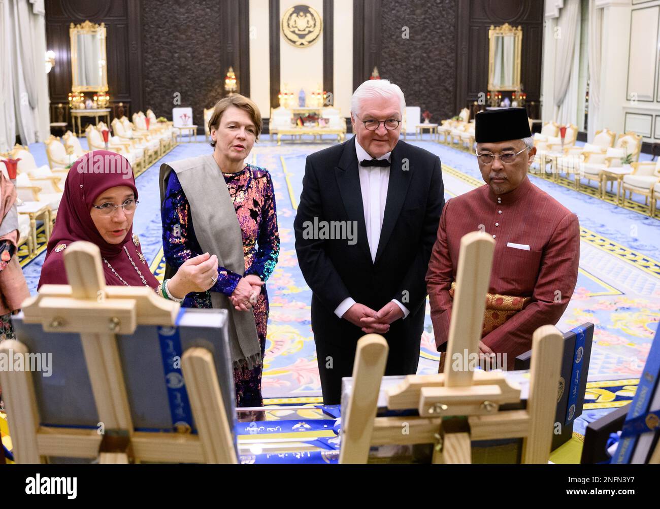Kuala Lumpur, Malaysia. 17th Feb, 2023. German President Frank-Walter ...