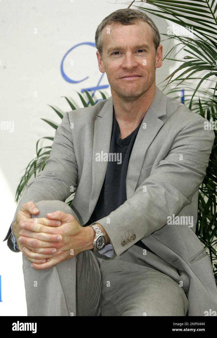 US actor Tate Donovan poses during the 48th Monte Carlo television ...
