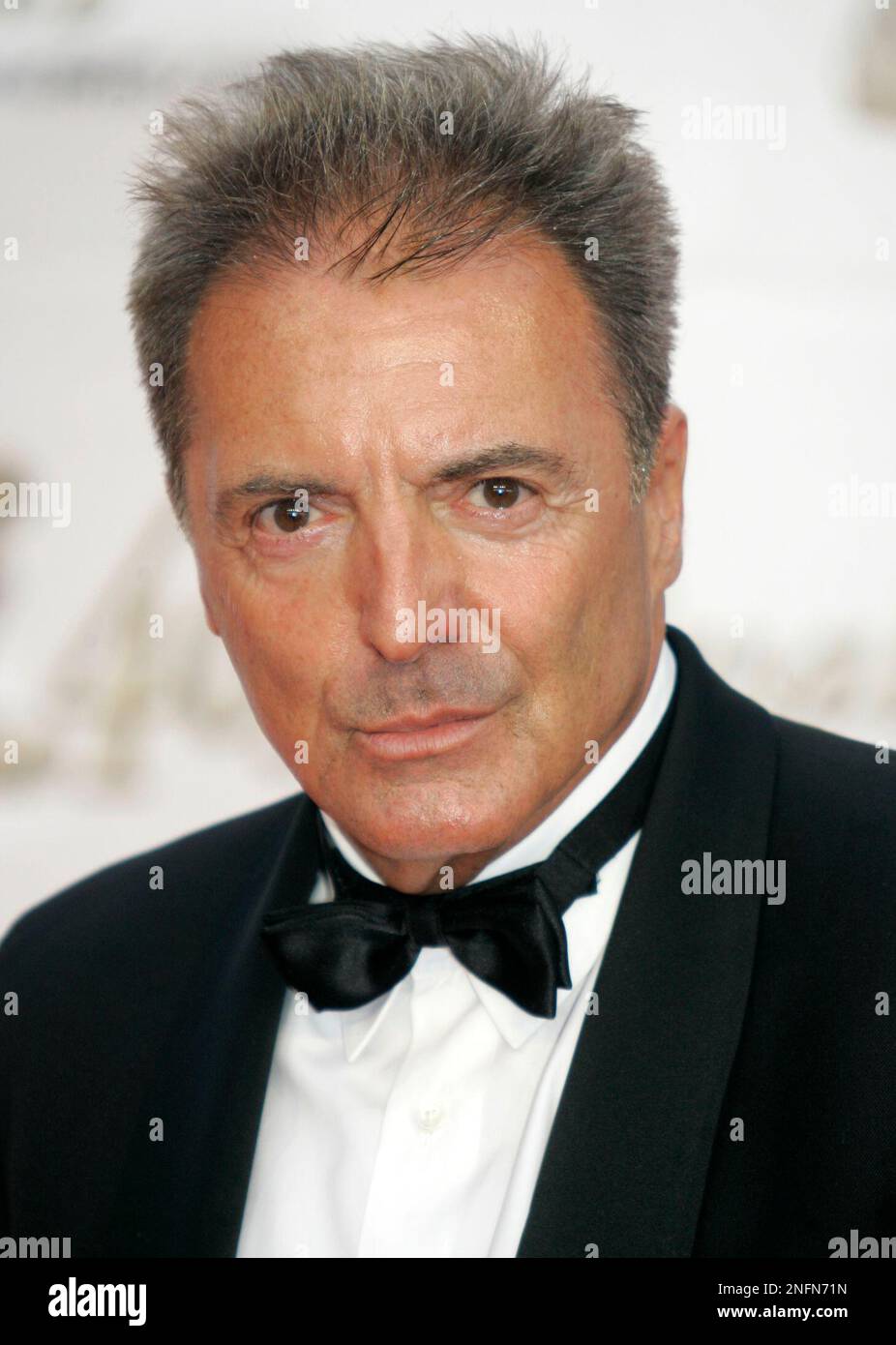 US actor Armand Assante poses during the 48th Monte Carlo television festival, Sunday, June 8 ...