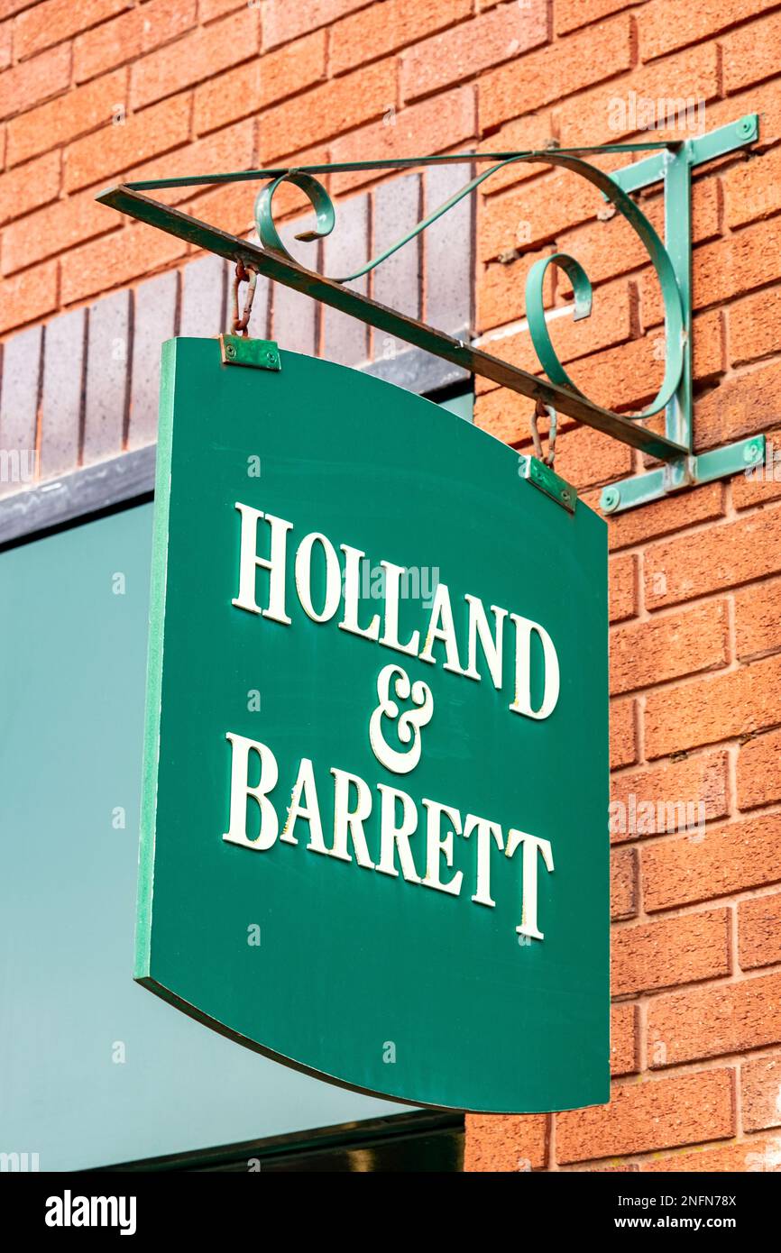 Halland and barrett sign hi-res stock photography and images - Alamy