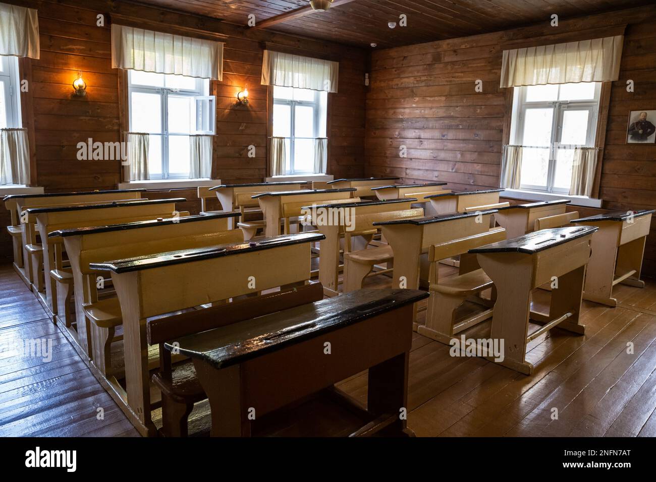 School 19th century russia hi-res stock photography and images - Alamy