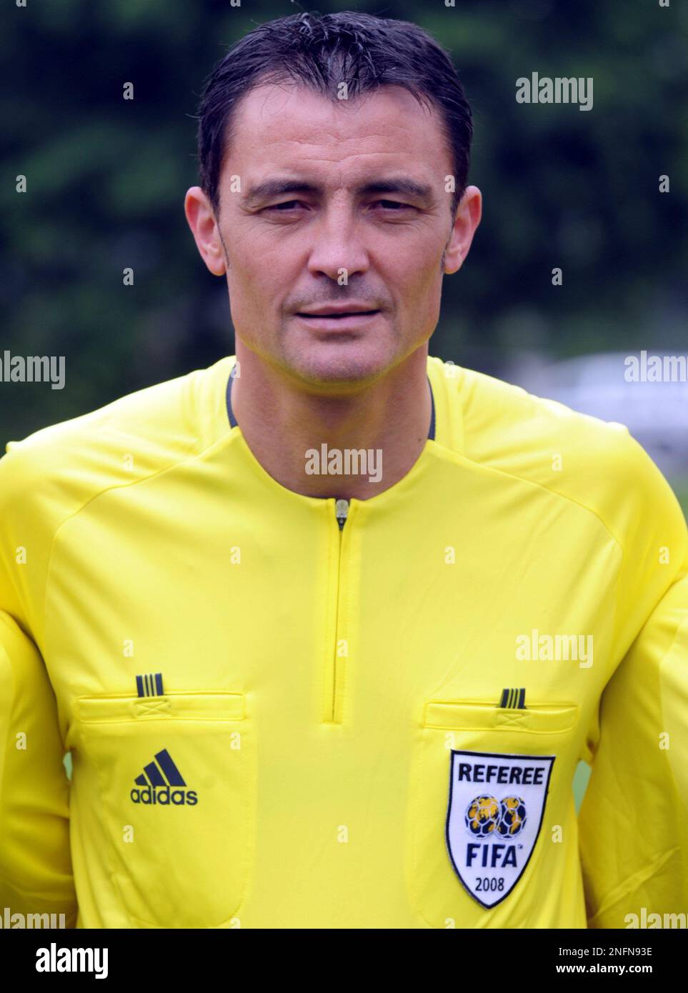 Manuel Enrique Mejuto Gonzalez, from Spain, referee for the Euro 2008 ...