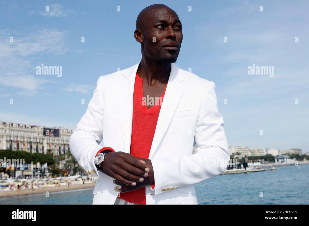 Haitian actor Jimmy Jean-Louis poses for a portrait during the 61st ...
