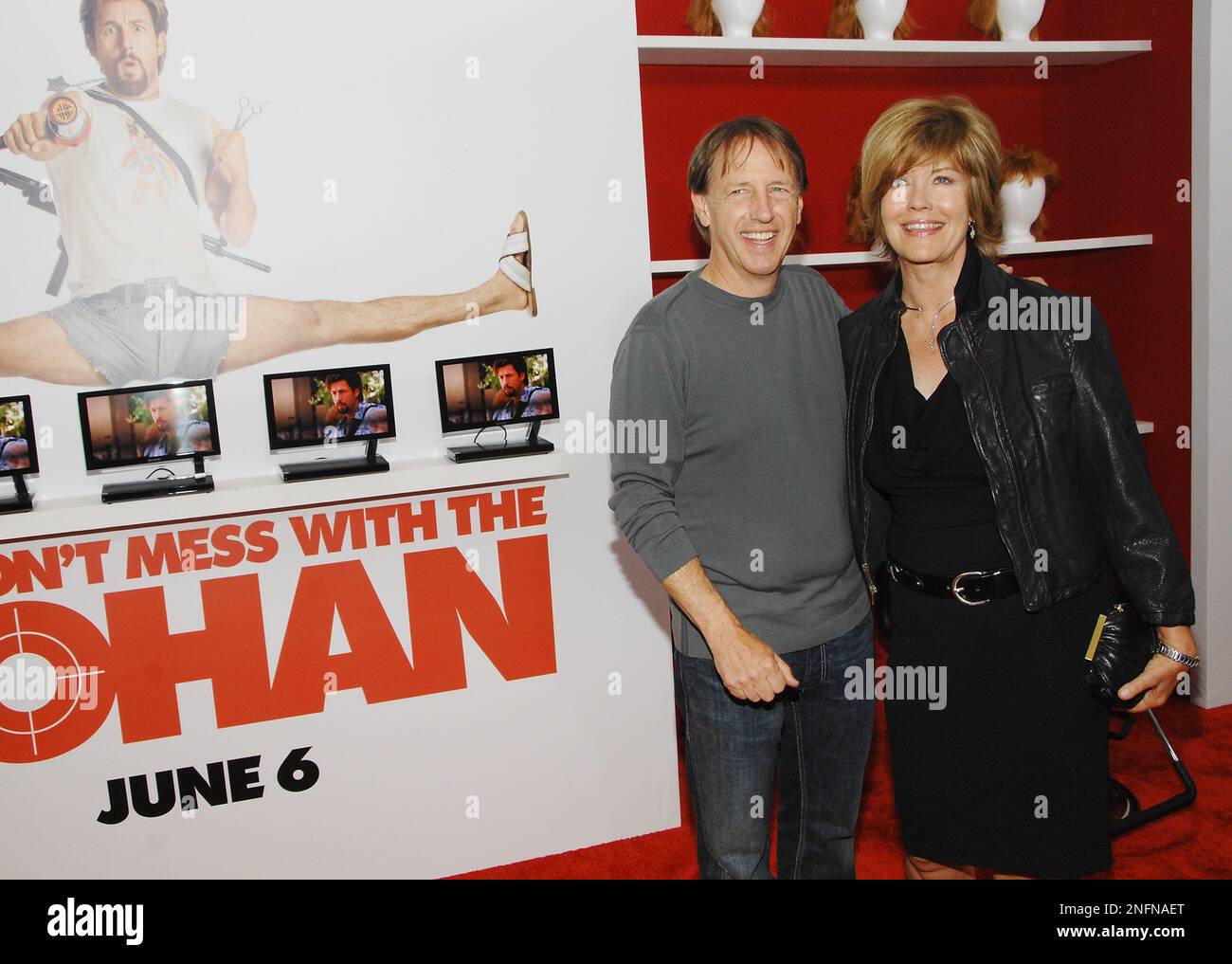 Director Dennis Dugan and wife Sharon attend the "You Don't Mess With ...