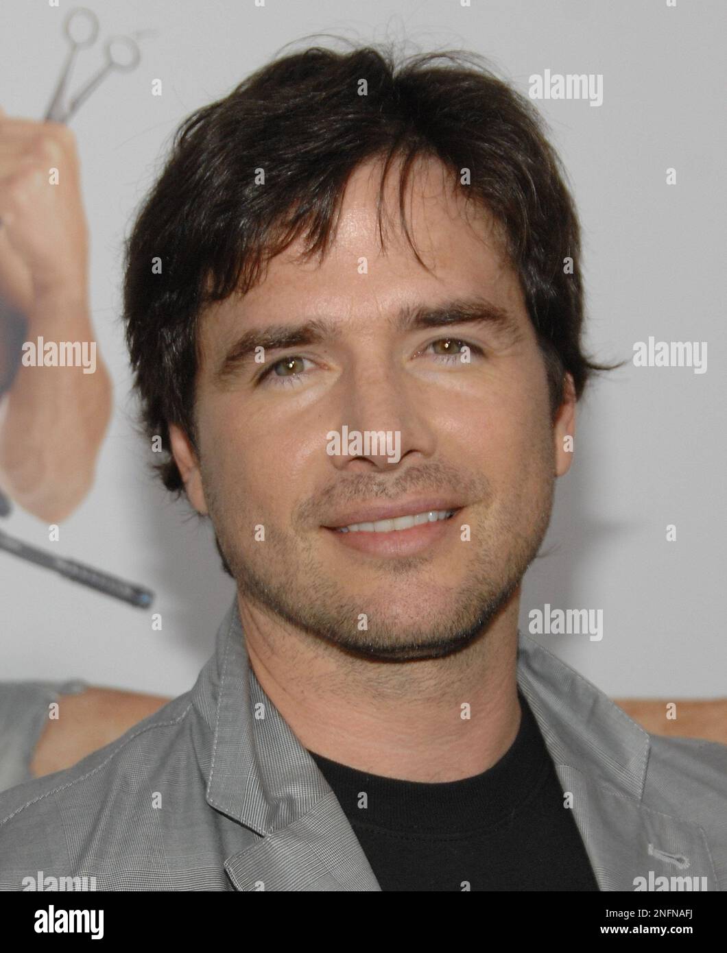 Actor Matthew Settle attends the "You Don't Mess With The Zohan ...