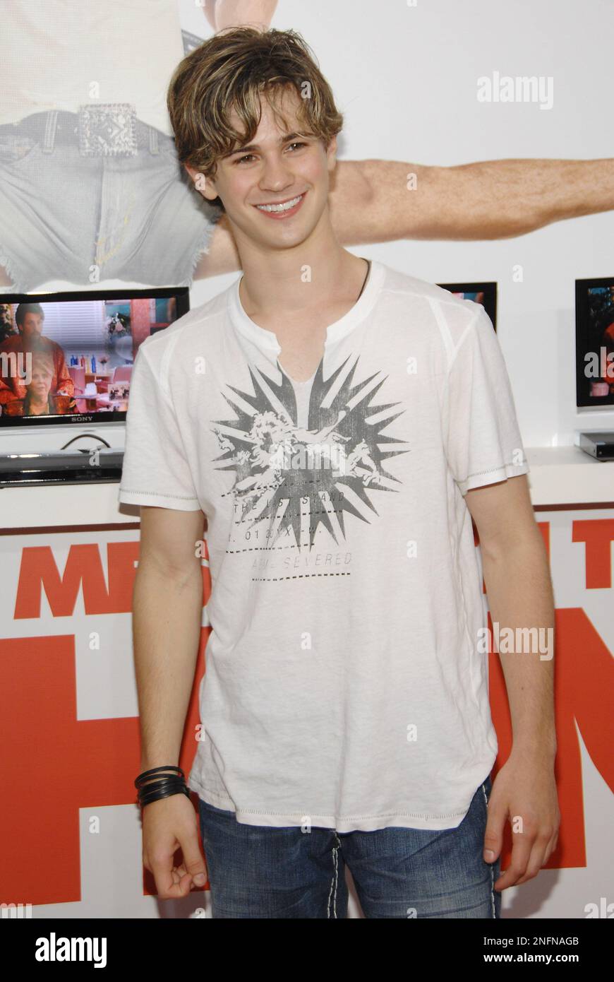 Actor Connor Paolo attends the "You Don't Mess With The Zohan" premiere ...