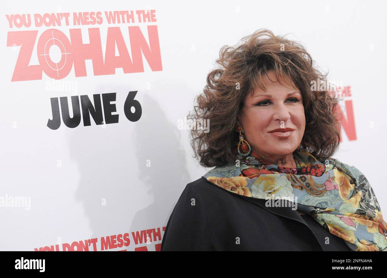 Actress Lainie Kazan attends the "You Don't Mess With The Zohan" premiere at the Ziegfeld ...