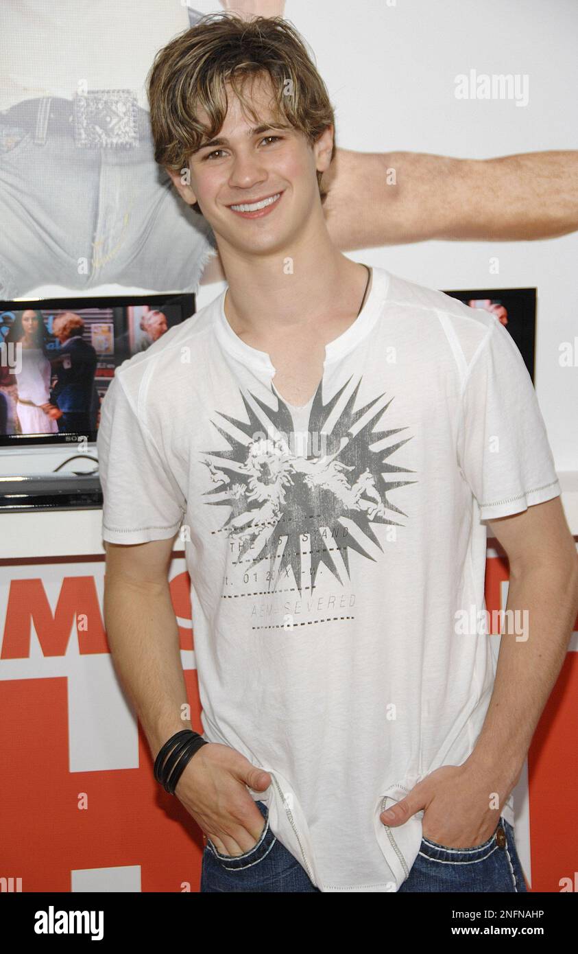 Actor Connor Paolo attends the "You Don't Mess With The Zohan" premiere ...