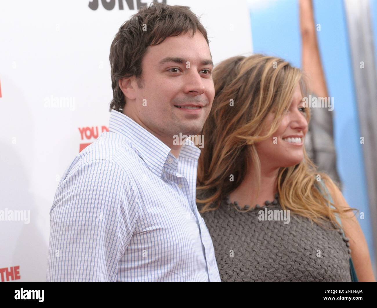 Actor Jimmy Fallon and wife producer Nancy Juvonen attend the "You Don ...