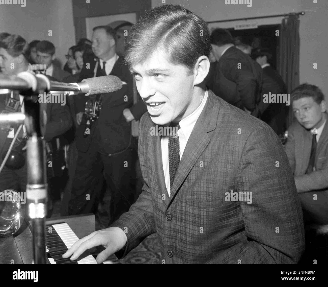 Pop singer Georgie Fame, during a publicity reception to launch his new ...