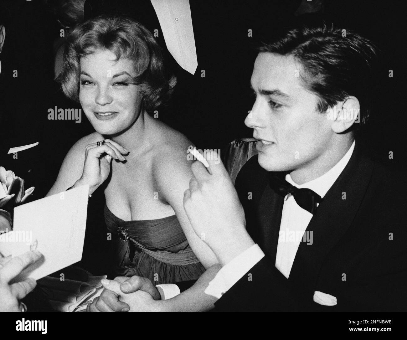 Alain Delon And Romy