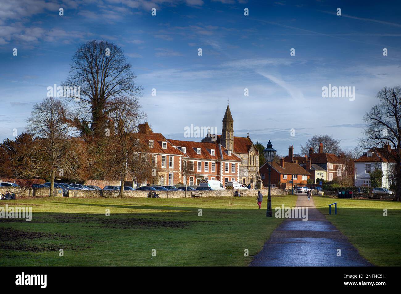 Sarum College, Salisbury Cathedral close Stock Photo - Alamy