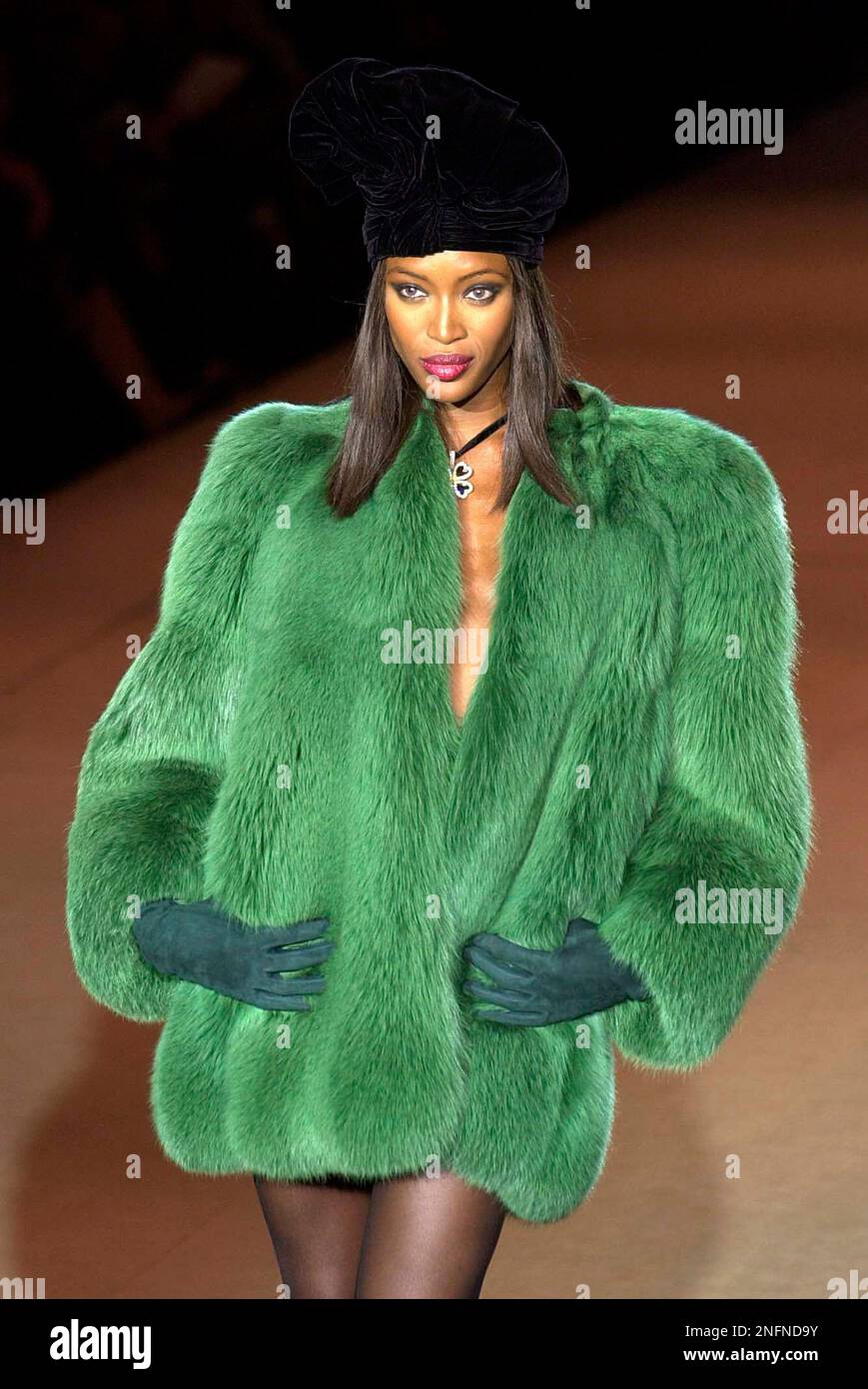 **FILE** This Jan. 22, 2002 file photo shows model Naomi Campbell as ...