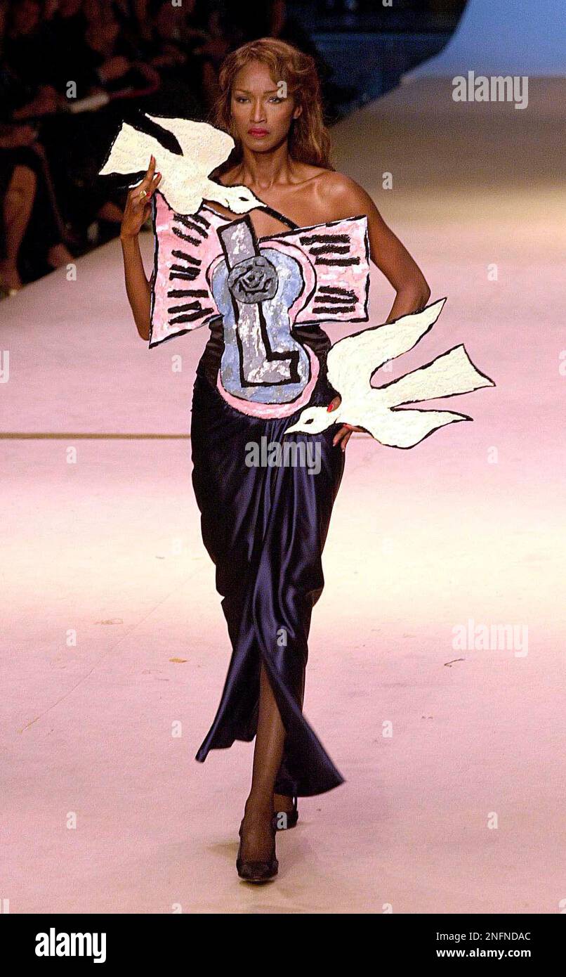 **FILE** This Jan. 22, 2002 file photo shows model Katoucha as she ...