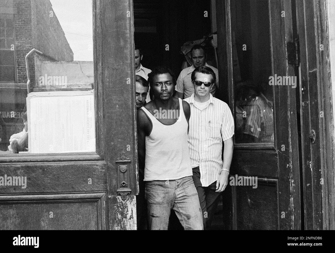 Herman Bell is shown following his capture, Sept. 1, 1973 in New ...