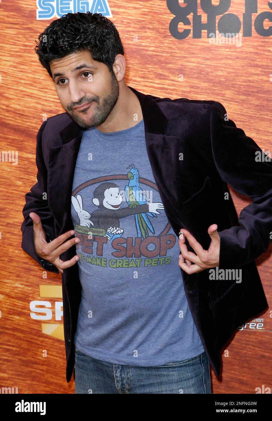 Actor Assaf Cohen arrives at the Spike TV "Guys Choice" award show in ...