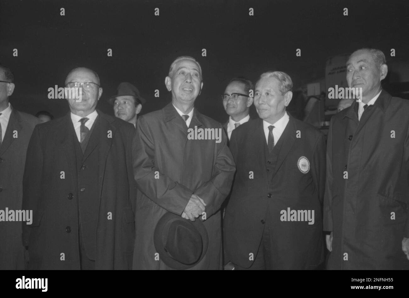Nobusuke Kishi, former Japanese Prime Minister and a leading anti ...