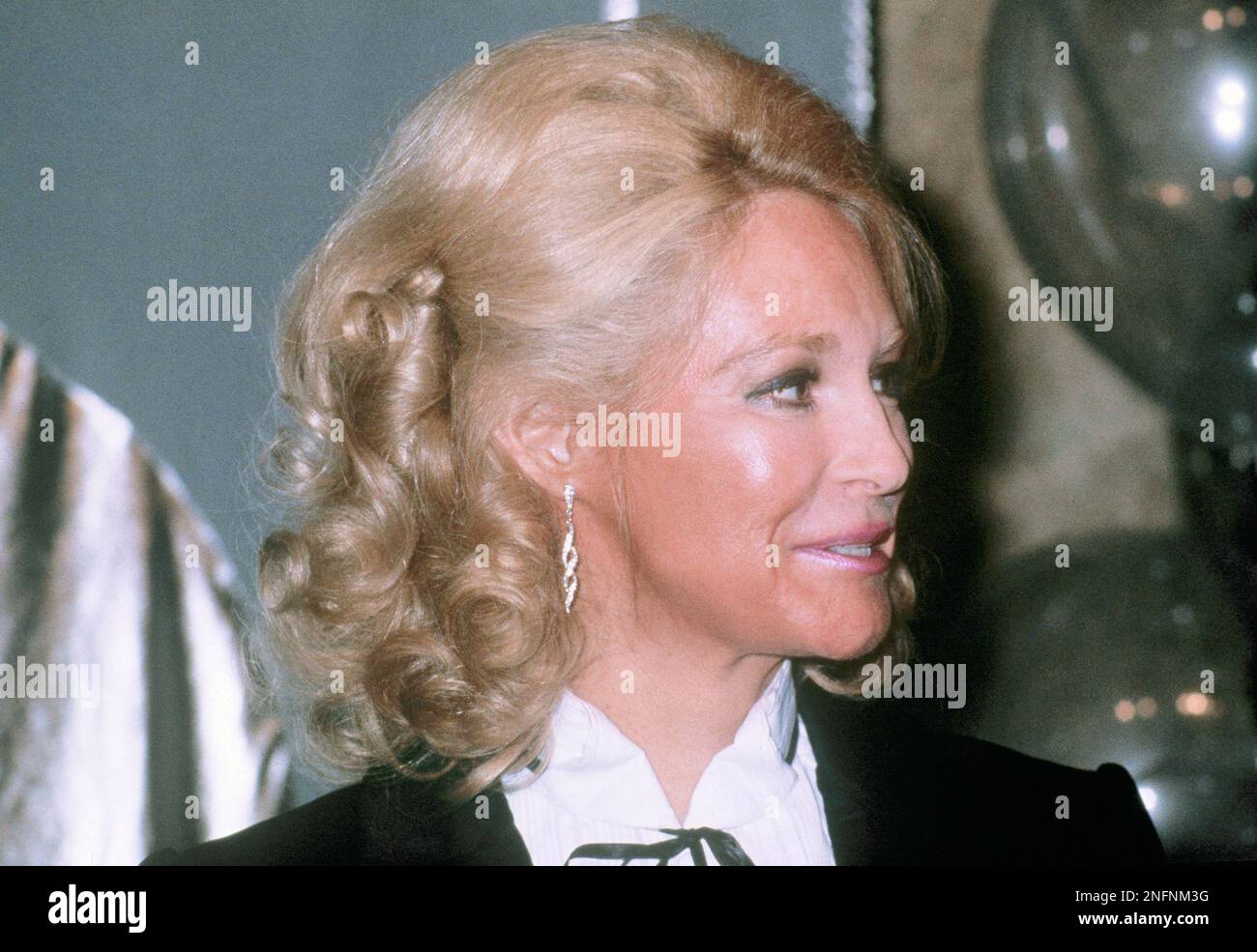 Joan Kennedy, wife of Sen. Edward Kennedy is shown at a party in this ...