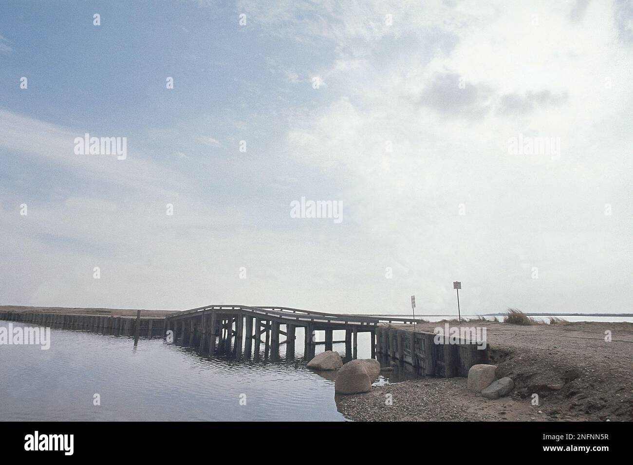 This is the bridge at Chappaquiddick in Massachusetts, seen Jan. 30 ...