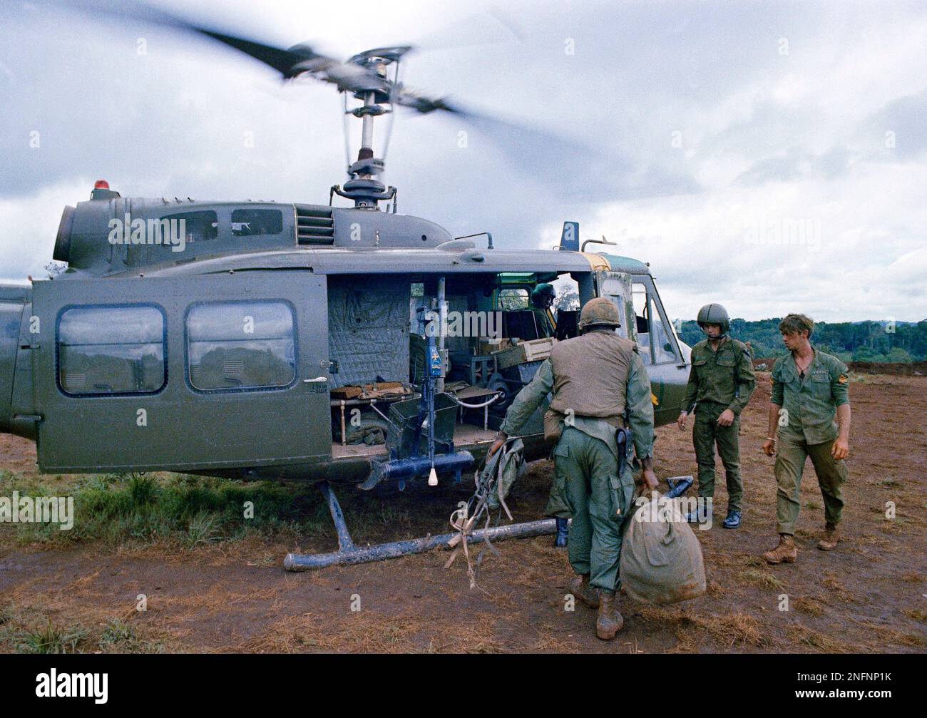 First Air Cavalry Division troops of the 2nd Battalion, 12th Cavalry ...