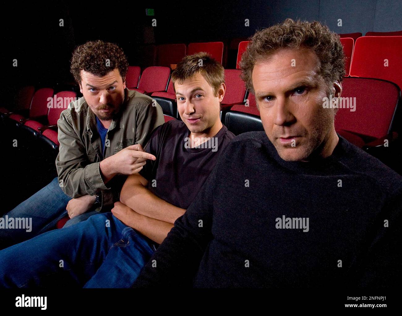 (Left to right) Star / co-writer Danny R. McBride, director Jody Hill ...